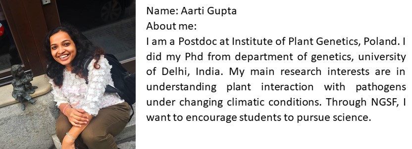 aarti – Next Gen Scientists Foundation